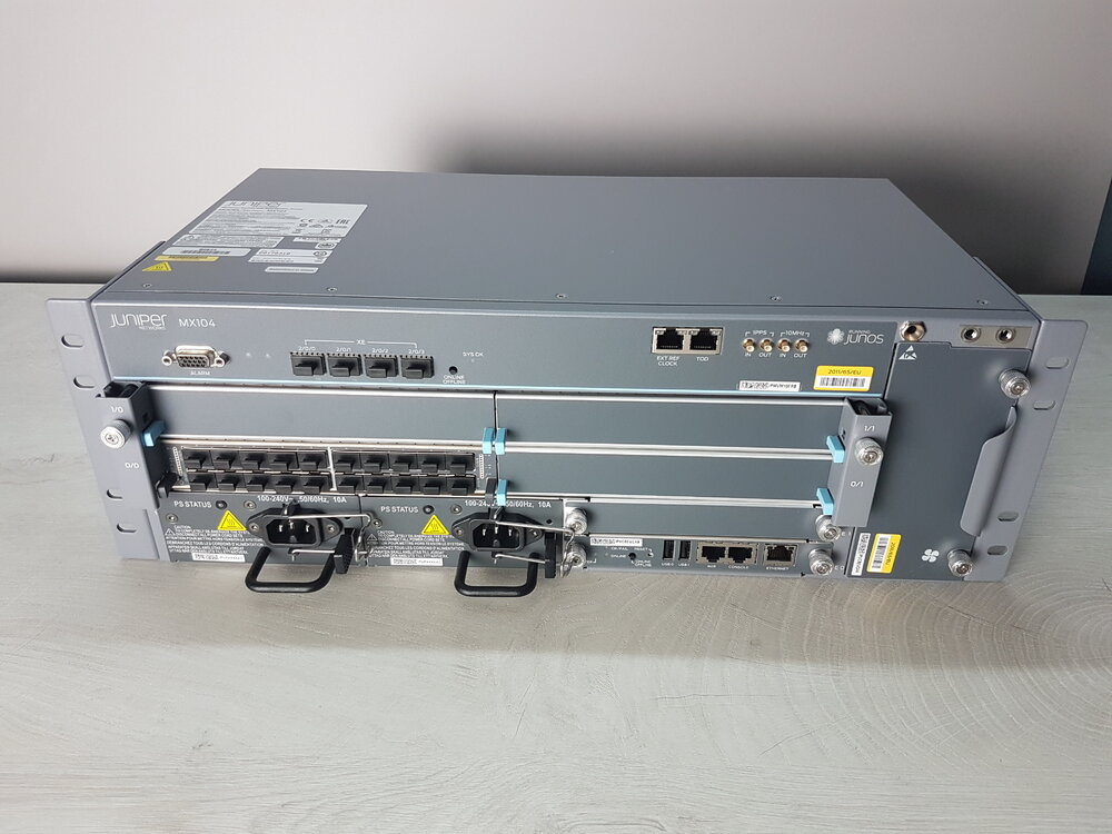 Juniper MX104-AC новые!!! - Обладнання - Local